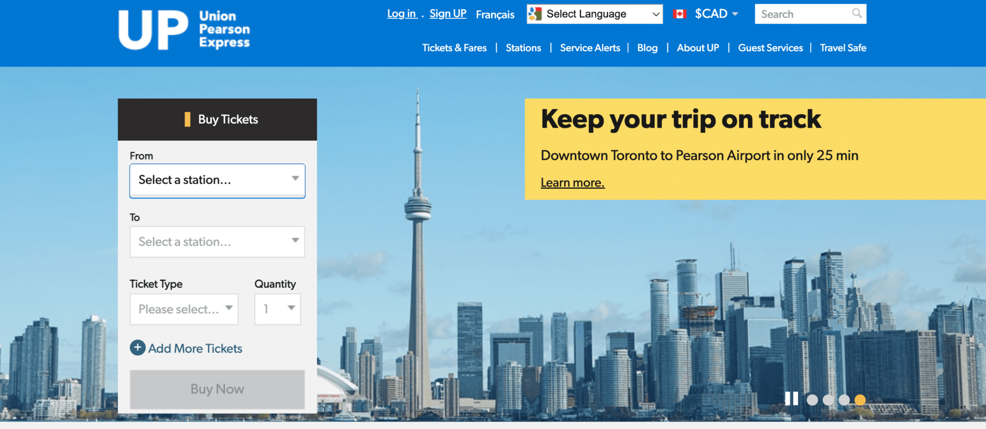 【懶人包】多倫多皮爾森機場(YYZ)到市區交通攻略